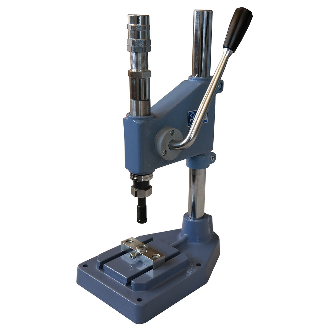 Federschlagpresse mit mechanisches Federsystem. – ösen24.store